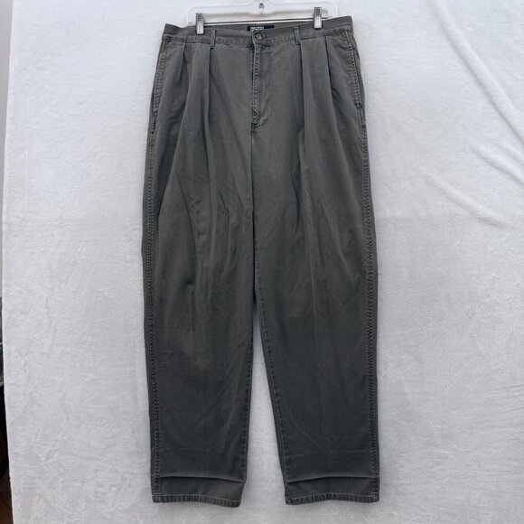 Polo Ralph Lauren | Pants | Vintage Polo Ralph Lauren Pants Mens 36x34 34x32 Beige Chino Relaxed ...